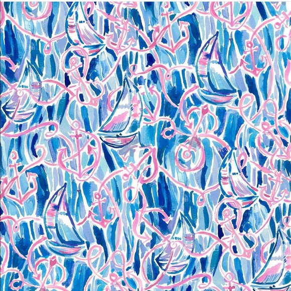 Lilly Pulitzer | Dining | New Lilly Pulitzer Travel Tumbler Reel Nauti ...